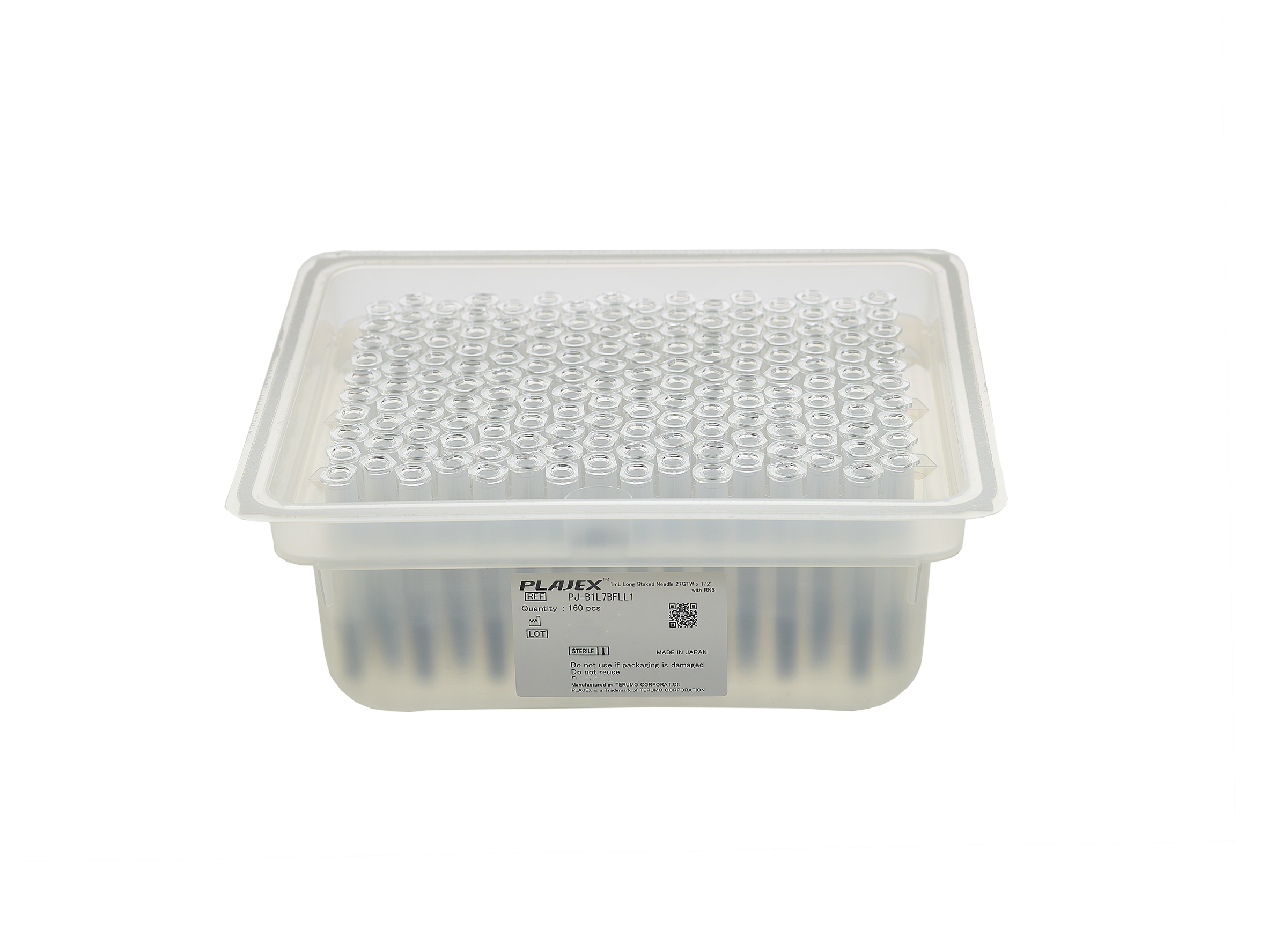 PLAJEX™ Ready-to-Fill Polymer Syringe with Staked Needle